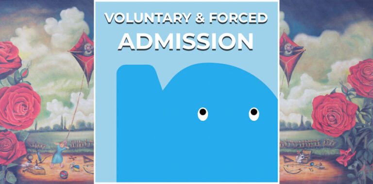Voluntary and forced admission to a mental health clinic * PsychosisNet